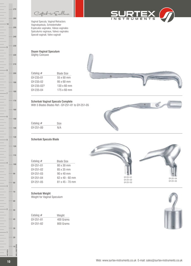 GYNECOLOGY INSTRUMENTS | PDF | Pregnancy | Reproductive Health