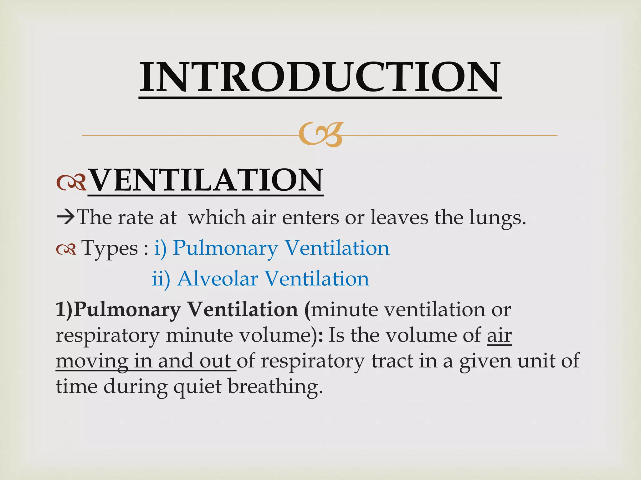 Ventilation and Perfusion in different zones of lungs. | PPTX