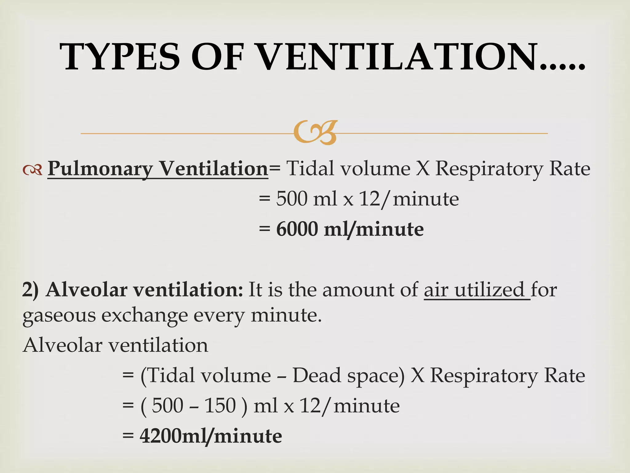 Ventilation and Perfusion in different zones of lungs. | PPTX