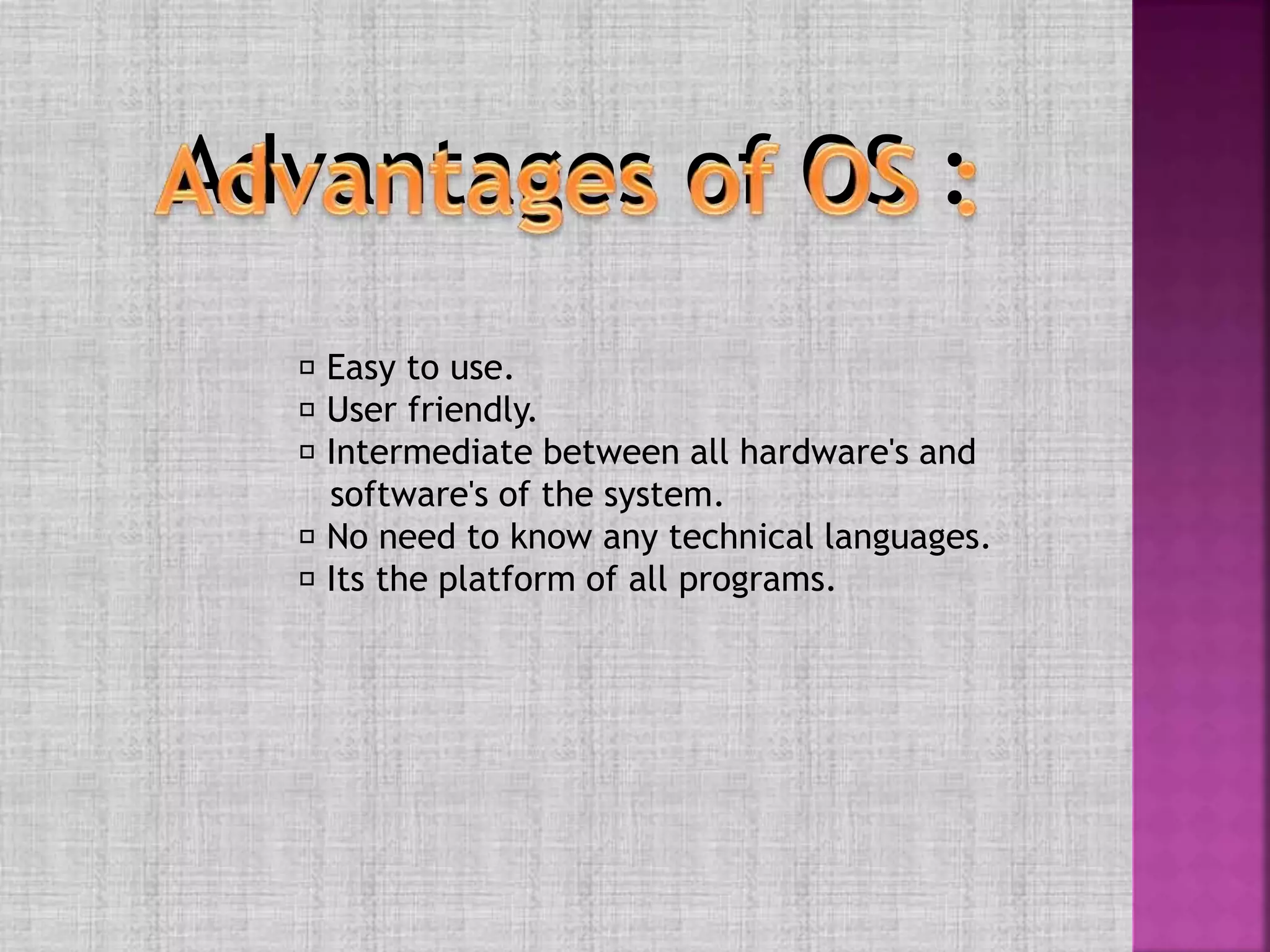 operating system | PPT