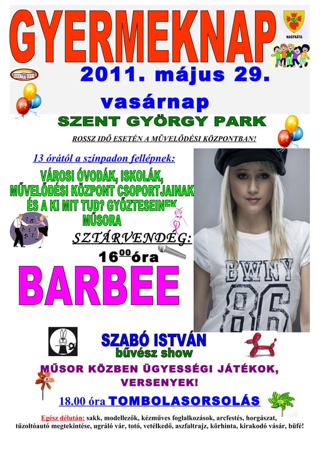 Gyereknap Nagykáta - 2011 | DOC