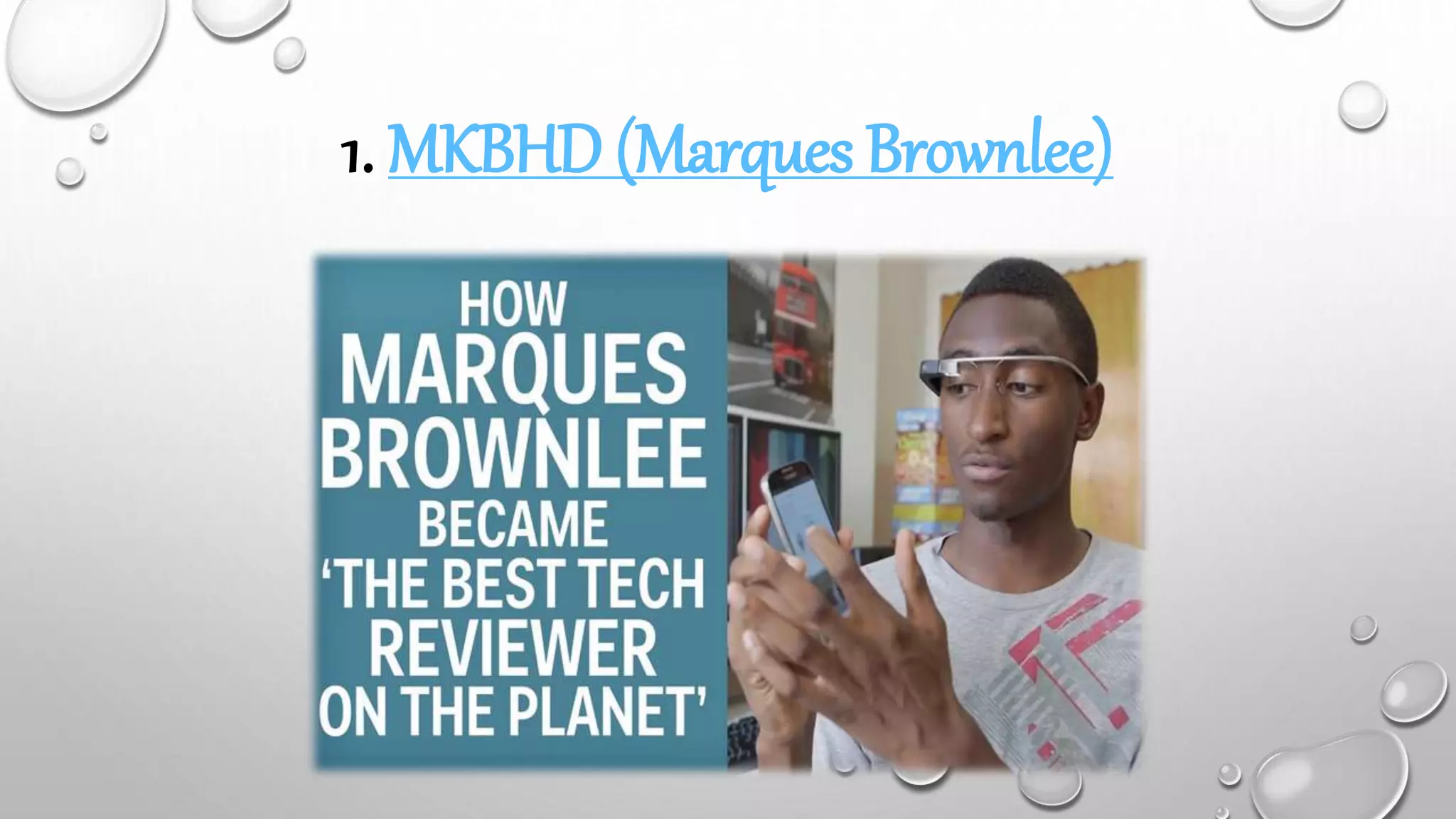 Top 10 YouTube Tech Channels | PPT