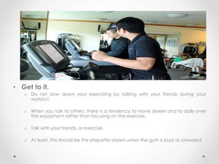 Gym Etiquettes | PPTX