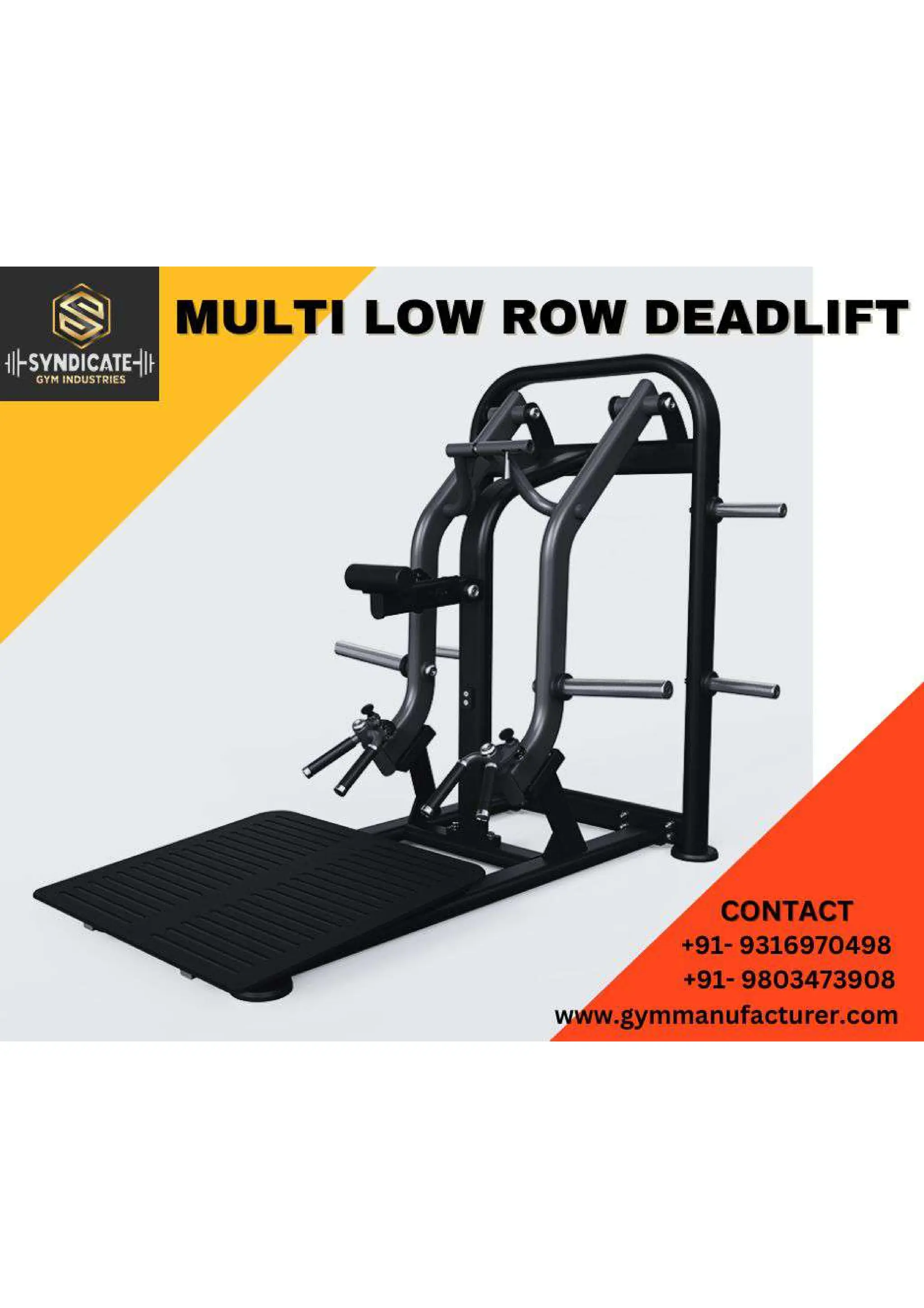 MULTI LOW ROW DEADLIFT | PDF