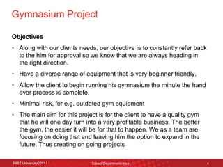 Gymanisum project | PPTX