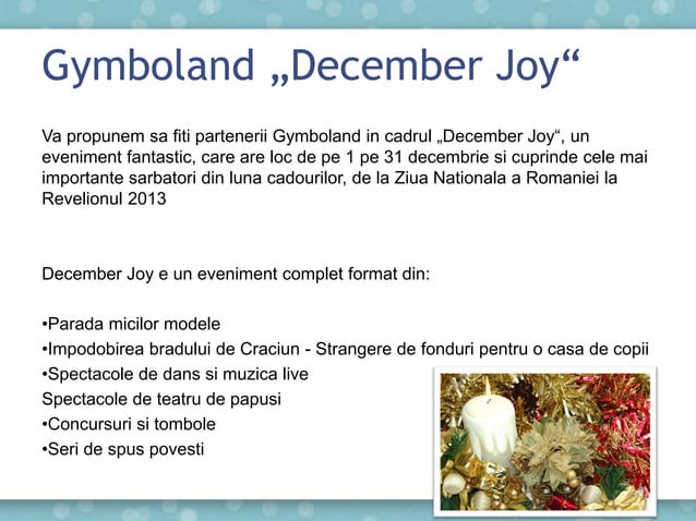 Gymboland december joy | PDF