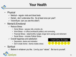 Introduction to Your Personal Health Plan | PDF