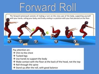 Gymnastic floor skills | PPTX