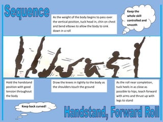 Gymnastic floor skills | PPTX