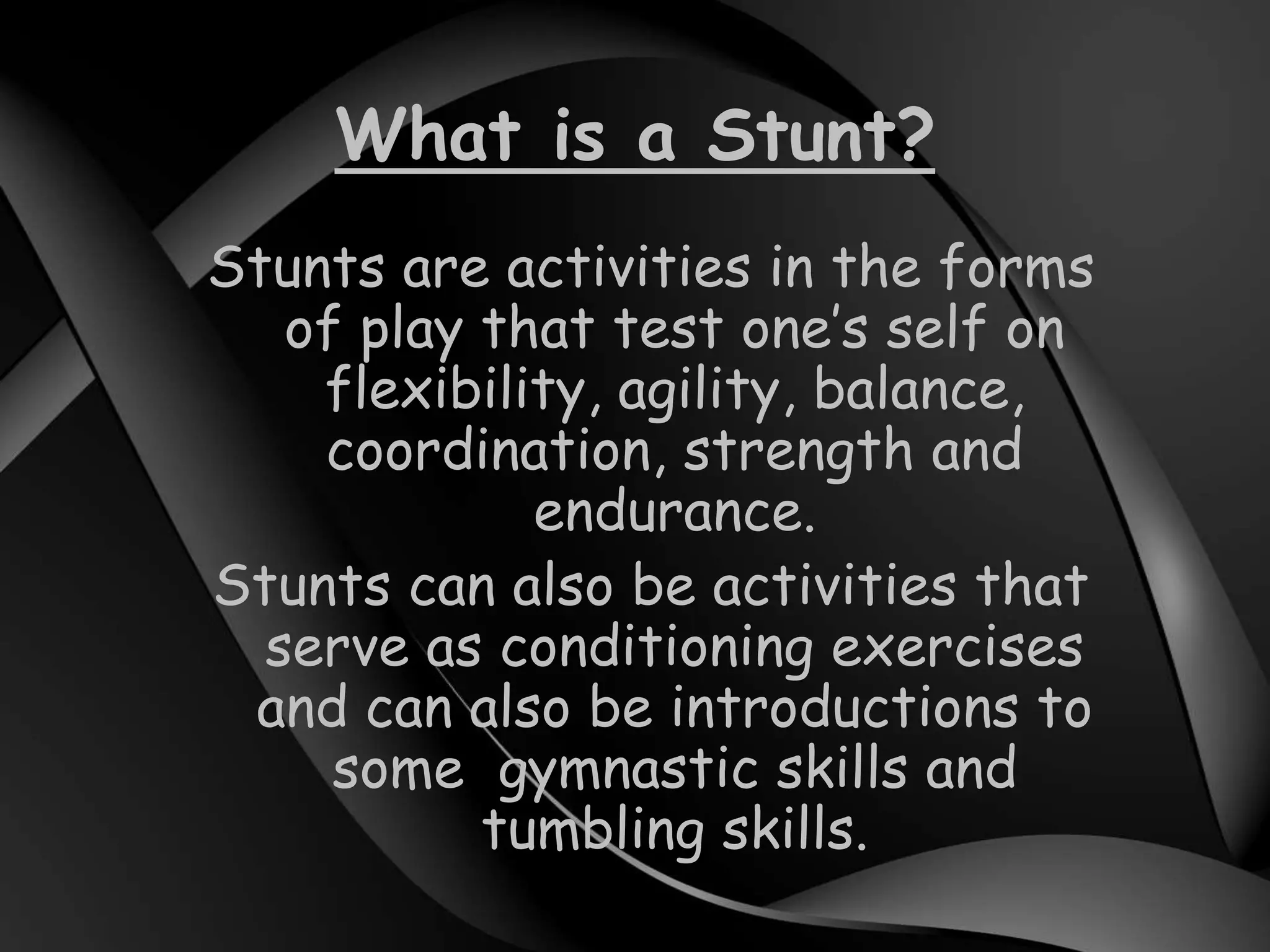 Gymnastics Stunts | PPTX