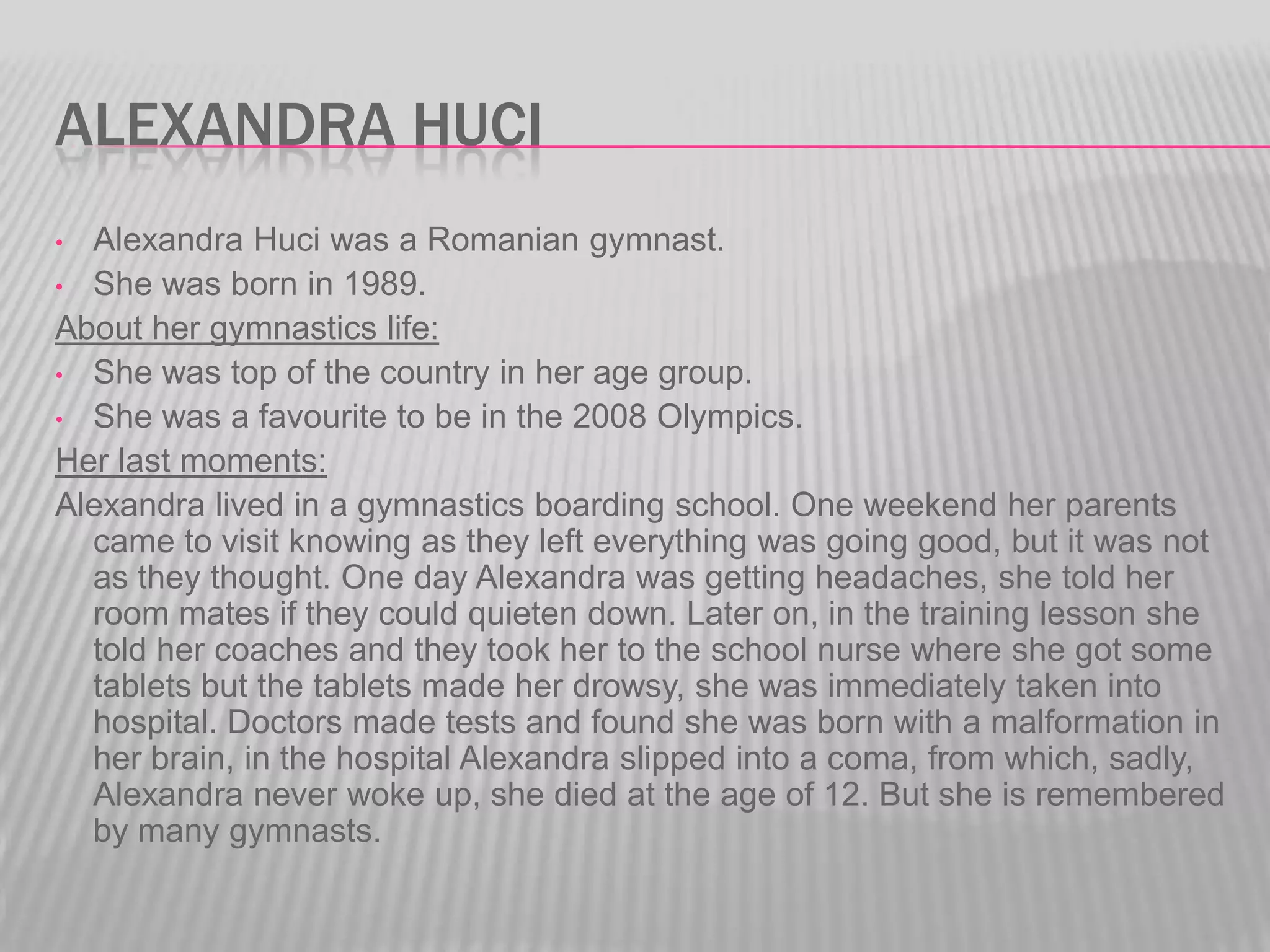 Gymnastics (part ii) by Sara | PPSX