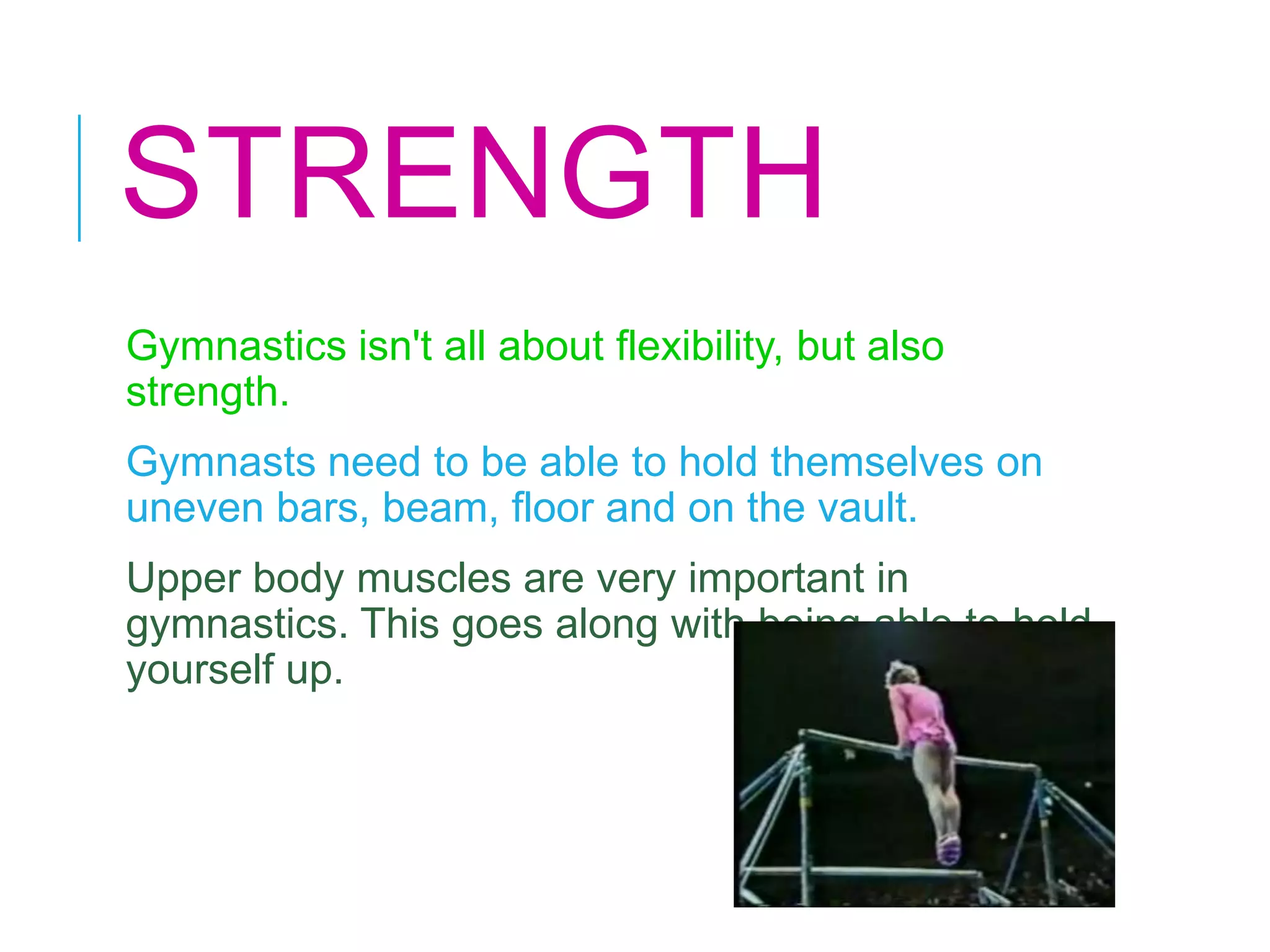 Gymnastics training | PPTX