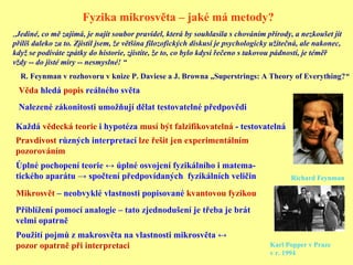 Cesta do Mikrosvěta - Gymnaziumtrebic | PPT