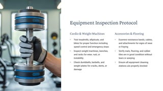 Gym Safety Checklist with eAuditor Audits & Inspections | PDF