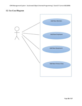 Gym Management System User Manual | DOCX