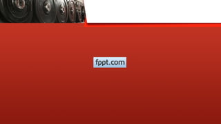 A professional gym background design for PowerPoint presentation | PPTX
