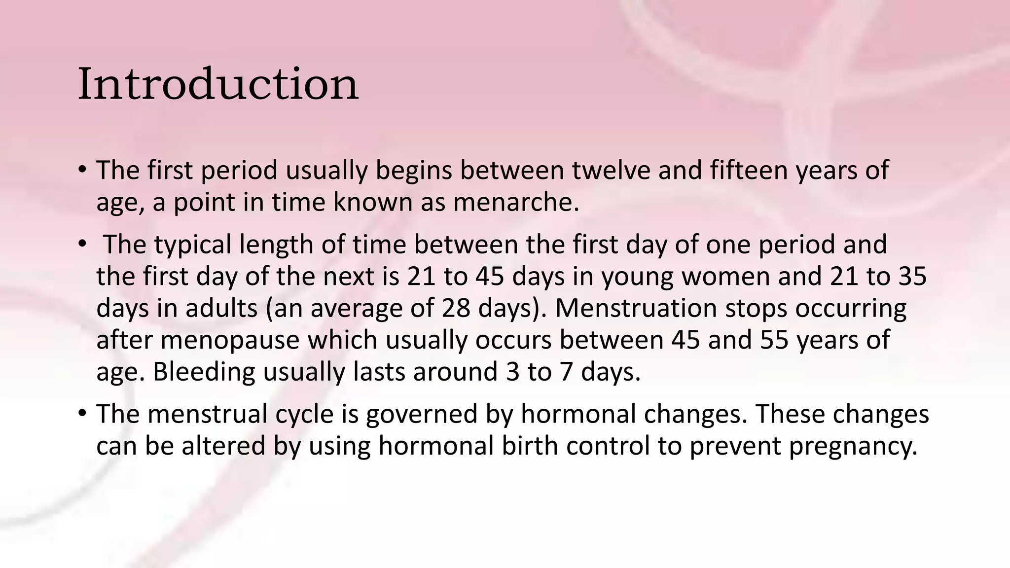 Menstrual Cycle | PPTX