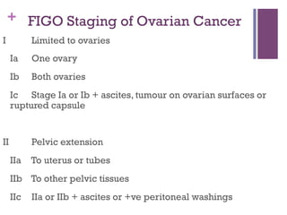 Gynaecological cancers staging and treatment | PDF
