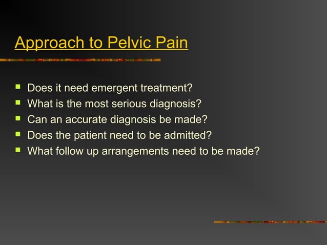 Gynaecological emergencies | PPT