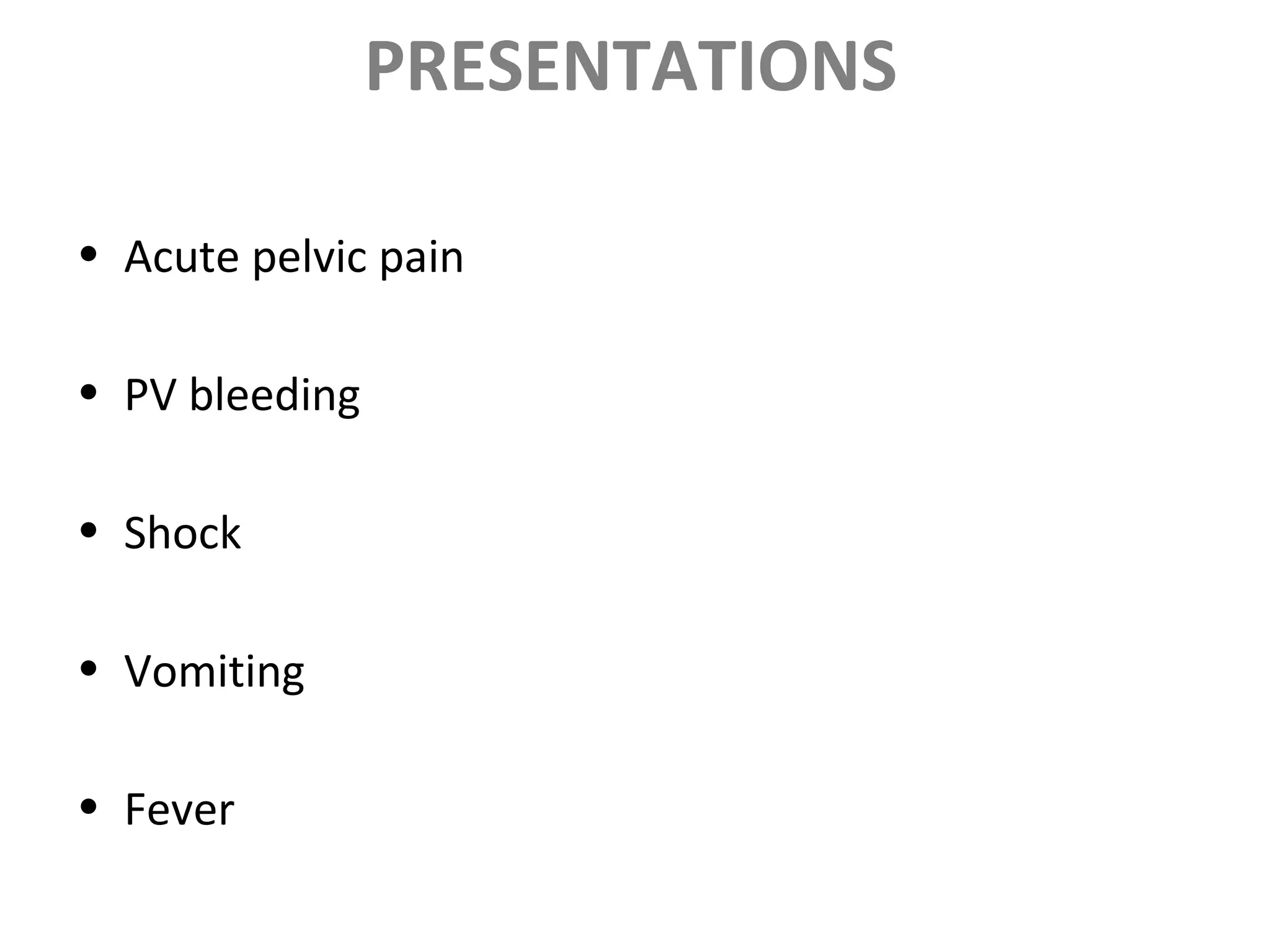 Gynaecological emergencies | PPT