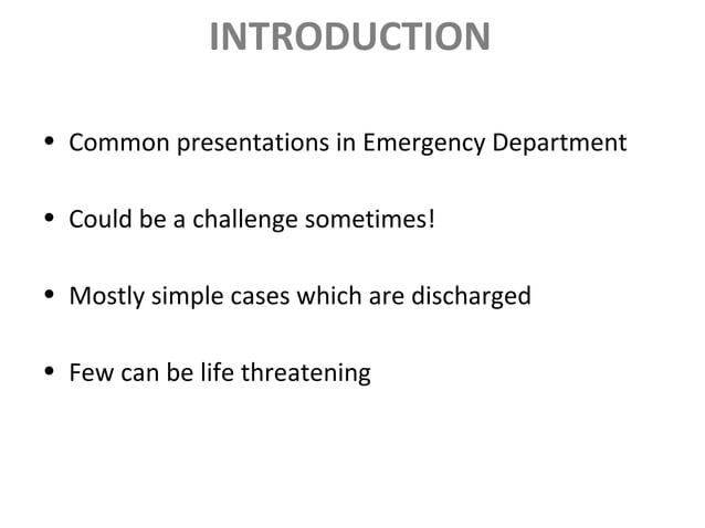Gynaecological emergencies | PPT