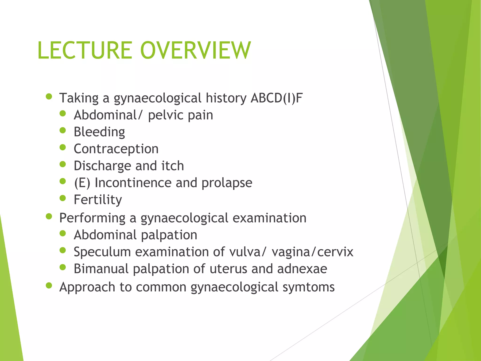 Gynaecological+examination | PPT