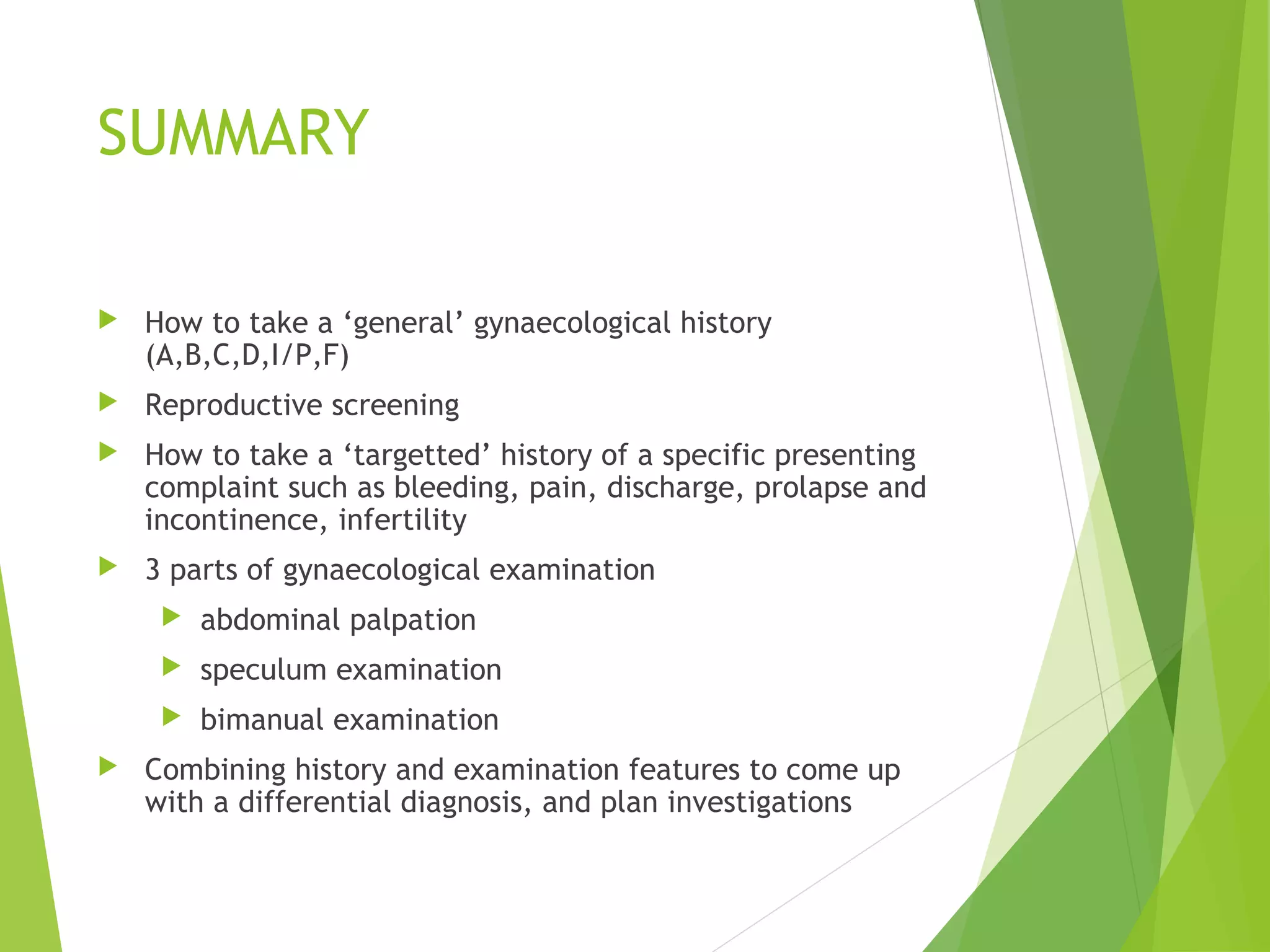 Gynaecological+examination | PPT