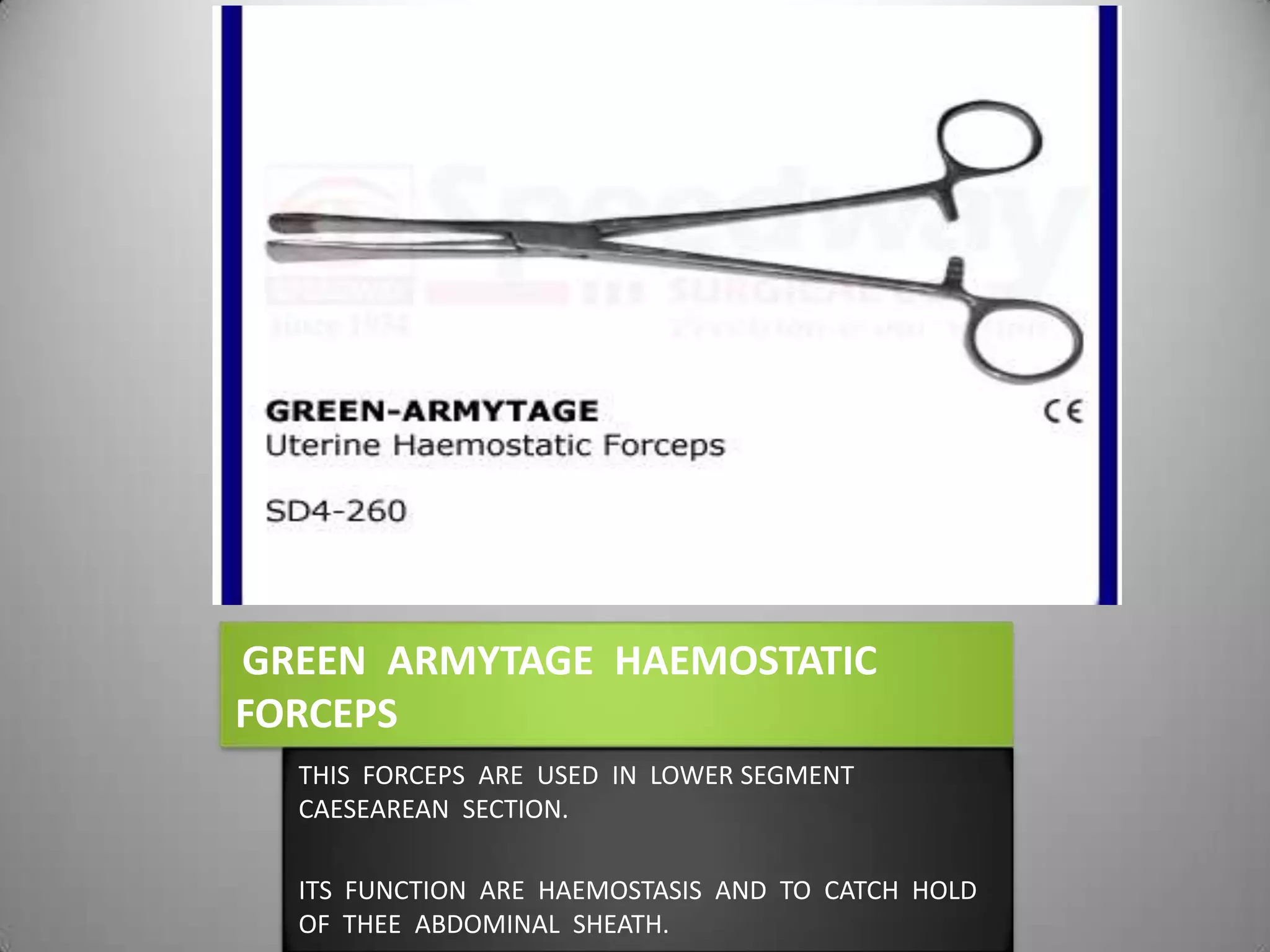 Gynaecological instruments | PPTX
