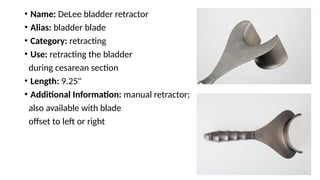 Gynaecology instruments.pptx Gynaecology.pptx