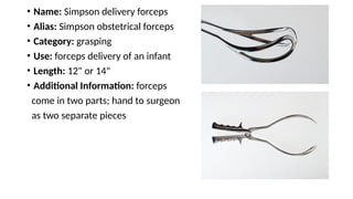Gynaecology instruments.pptx Gynaecology.pptx