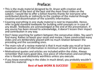 Gynaecology and Obstetrics Review Booklet by Dr. Aryan (Medical Booklet ...