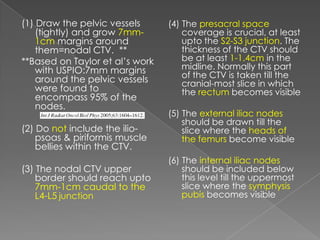 Contouring Guidelines for Gynecological Malignancy | PPTX