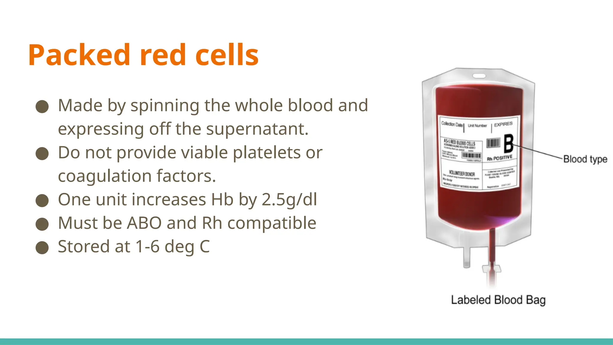 Blood transfusion it's products and their uses | PPTX