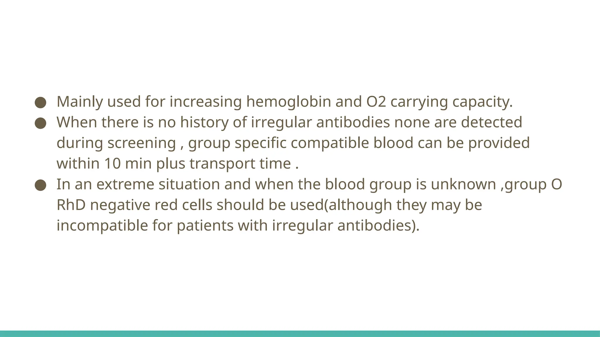 Blood transfusion it's products and their uses | PPTX