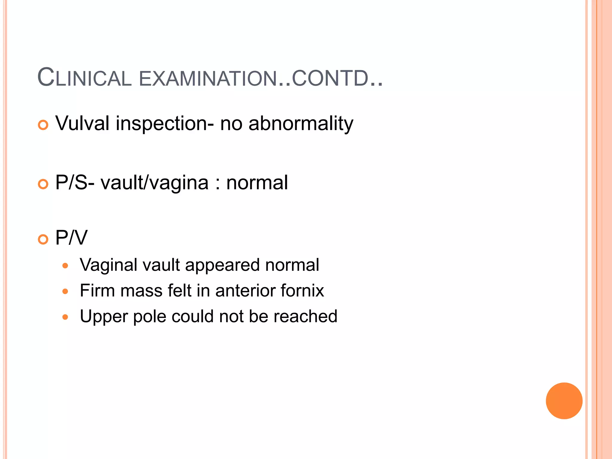 Gyn case | PPTX