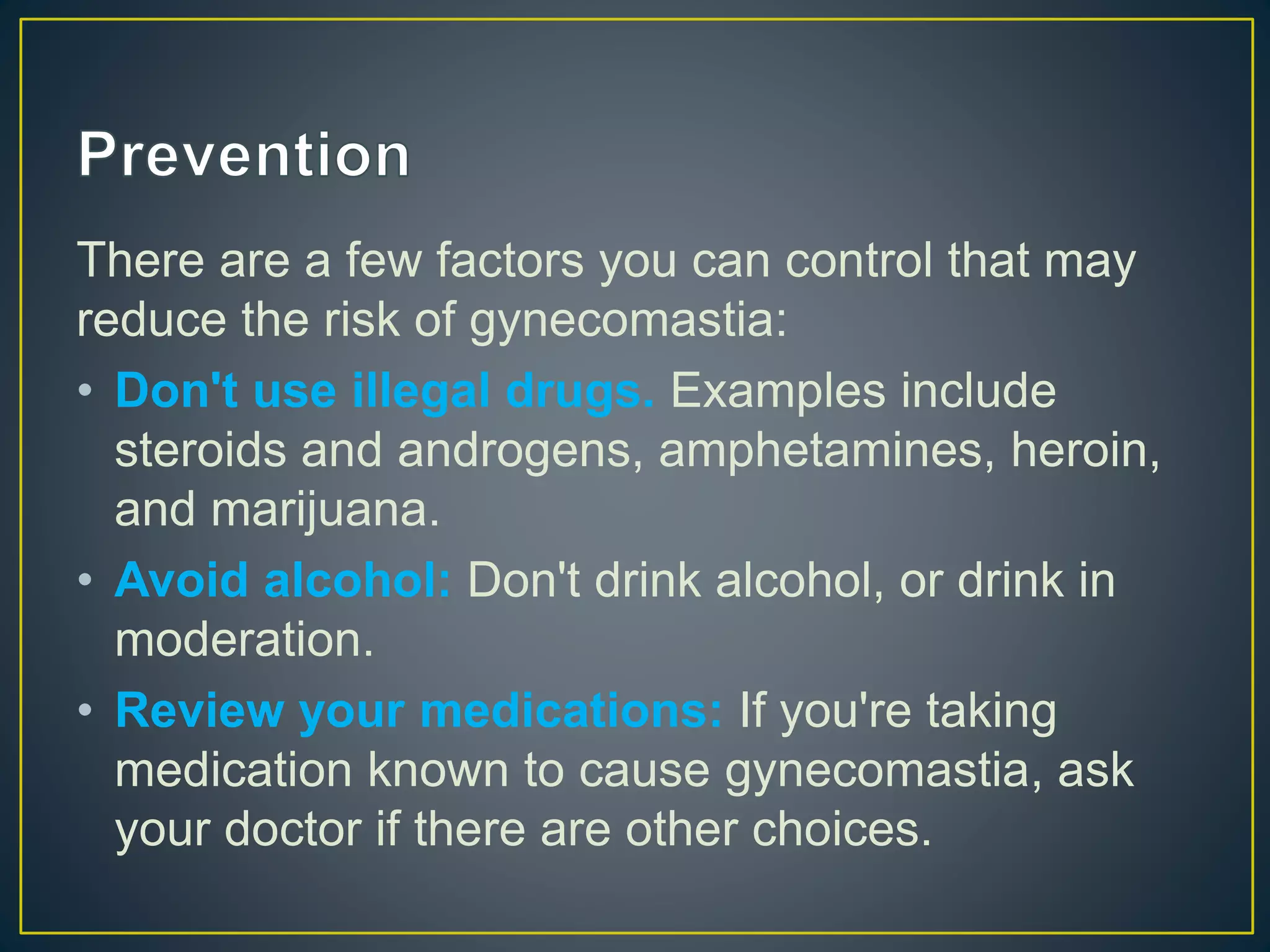 Gyneacomastia | PPTX