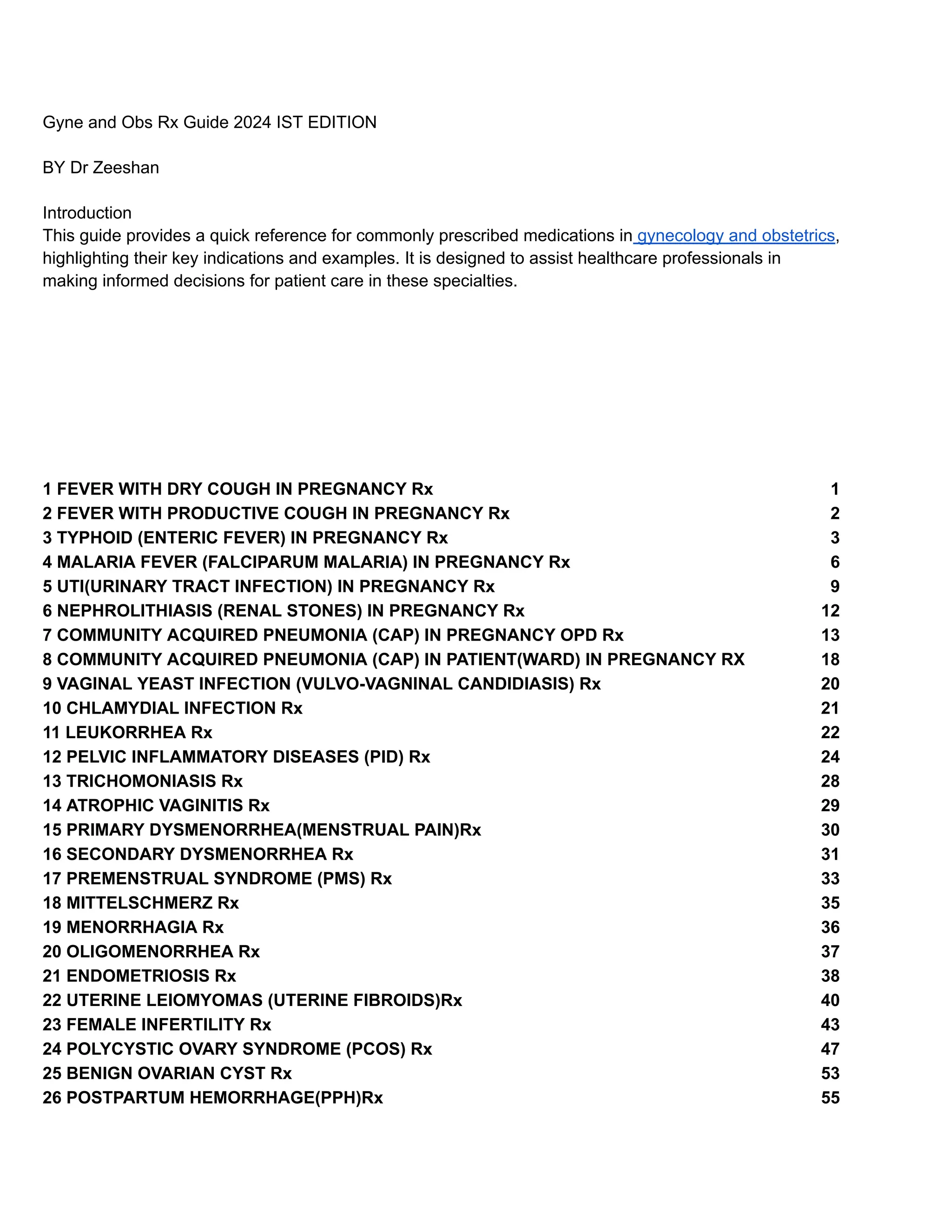 Gyne and Obs OPD Rx Guide 2024 & 2025 .pdf