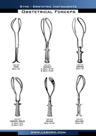 Gynecological Instruments | PDF