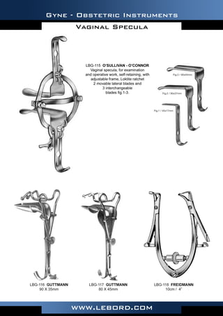 Gynecological Instruments | PDF