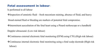 Gyneco. D. Ezdehar L5 Fetal Assessment in Labor.pptx
