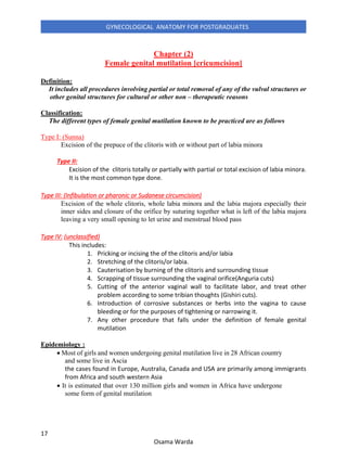 Gynecological anatomy for postgraduates | PDF