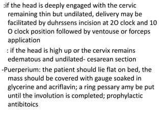 Gynecological disorders in pregnancy | PPTX