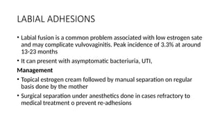 GYNECOLOGICAL PROBLEMS IN CHILDREN-1.pptx