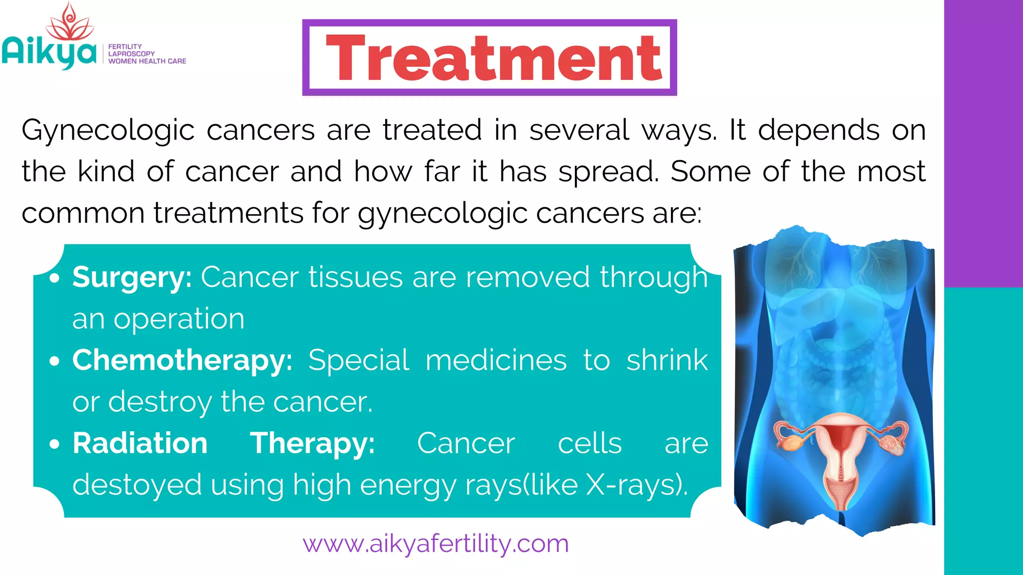 Gynecologic cancer Types And Treatment | PDF