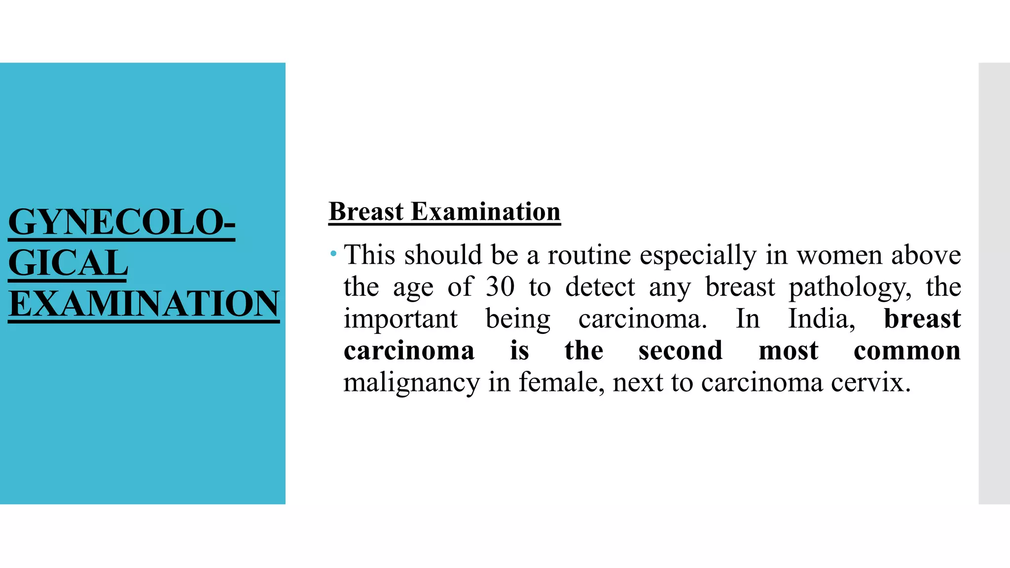 Gynecologocal assessment | PPTX