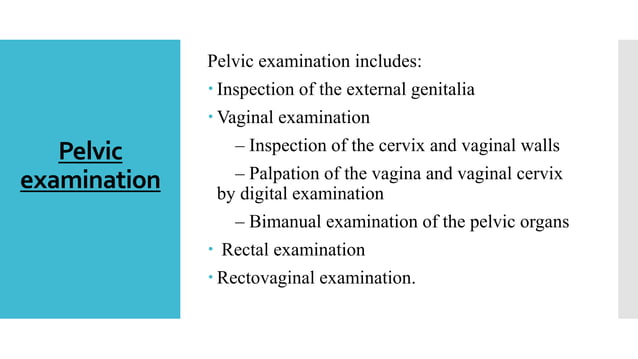 Gynecologocal Assessment Pptx