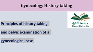 Gynecology history and examination.pptx