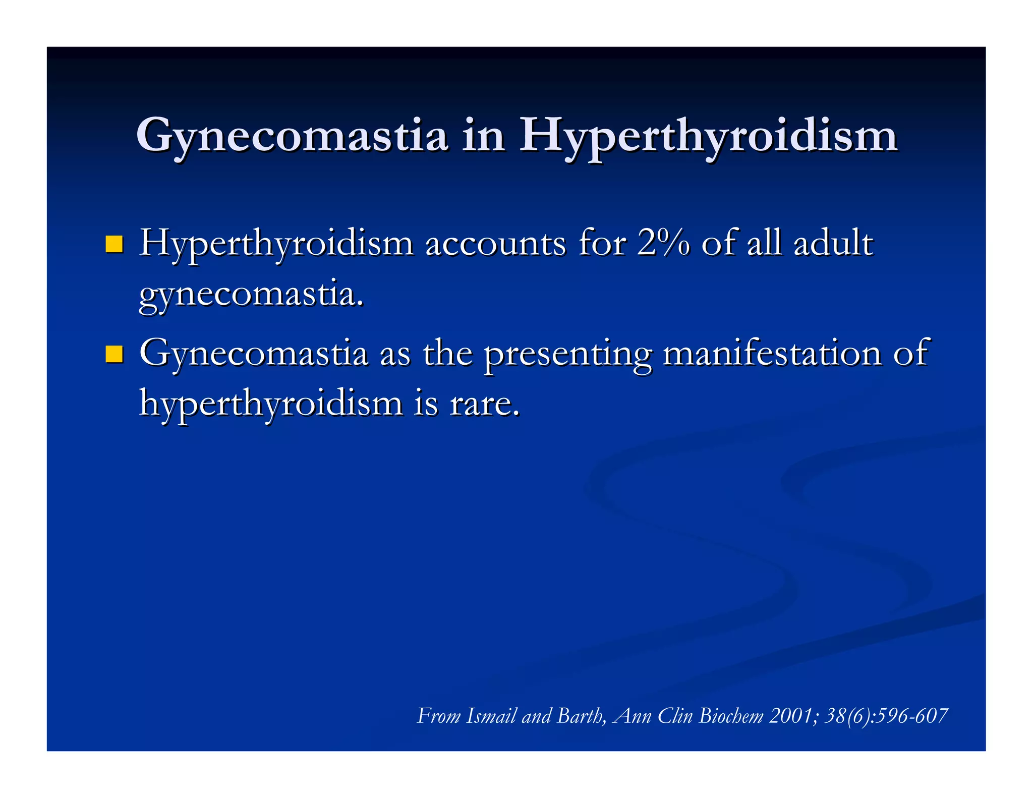 Gynecomastia | PDF