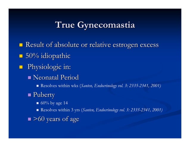 Gynecomastia | PPT | Free Download