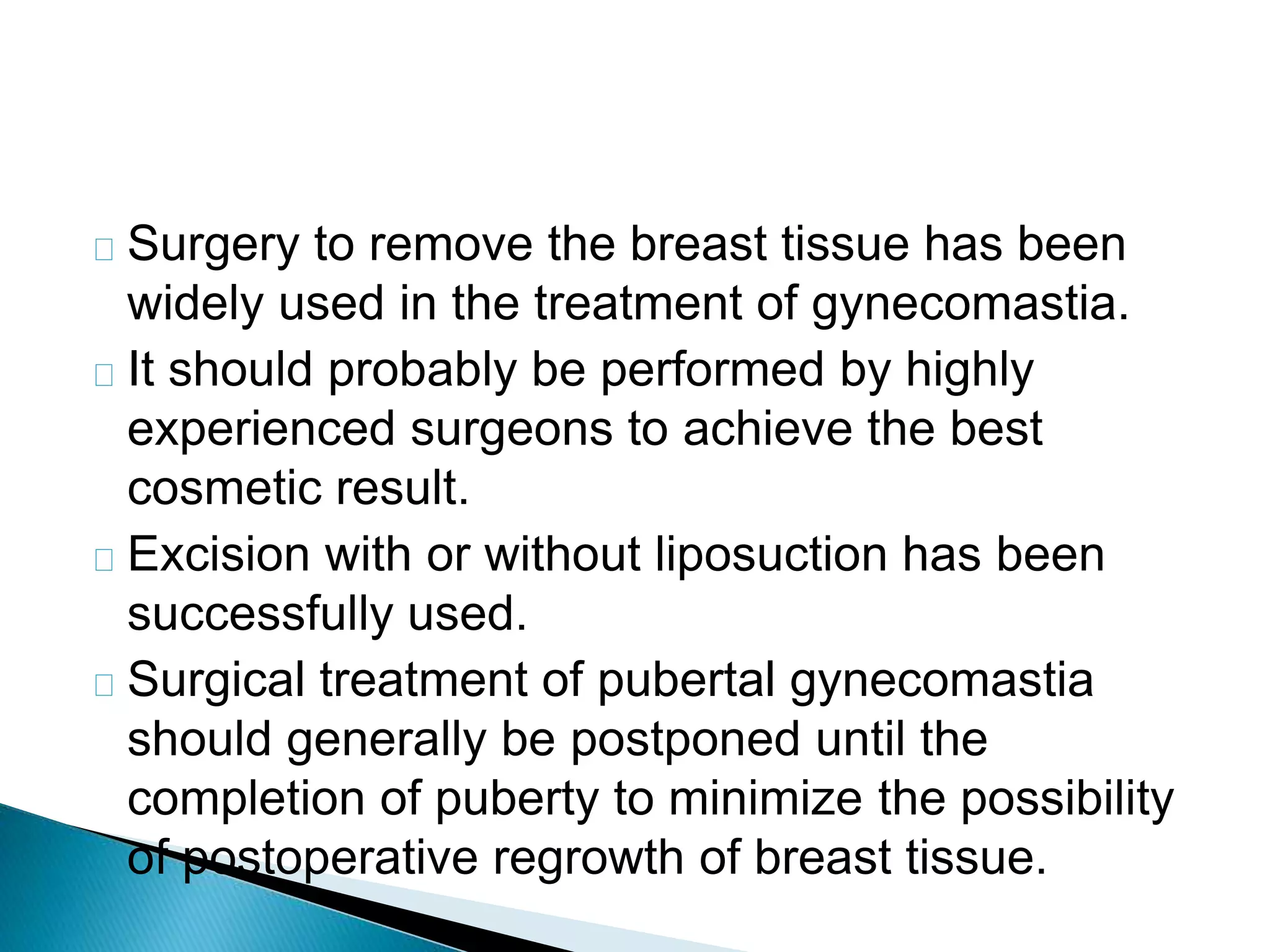 Gynecomastia | PPTX